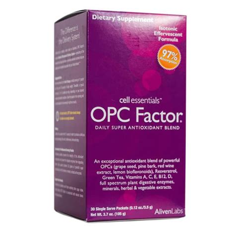 Opc Factor Daily Nutrient Supplement Single My Cell Essentials