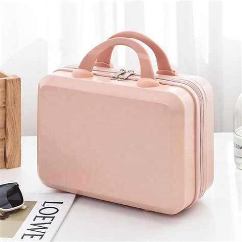 14 Inch Hard Shell Makeup Case Travel Cosmetic Organizer