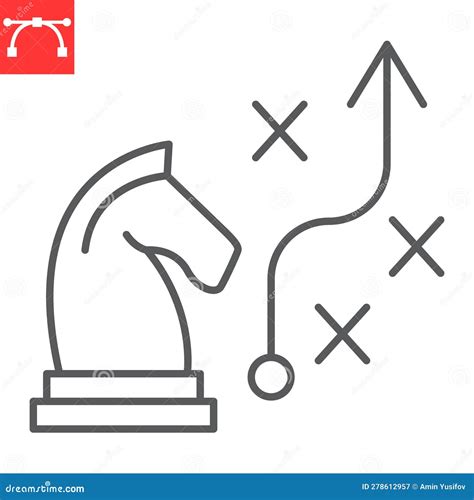 Planning Line Icons Signs Set Design Collection Of Organizing Scheduling Forecasting