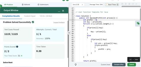 Kurmala Pravallika On Linkedin Problemsolving Coding Gfg Java