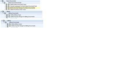 Number Range For Sales Documentbilling Document A Sap Community
