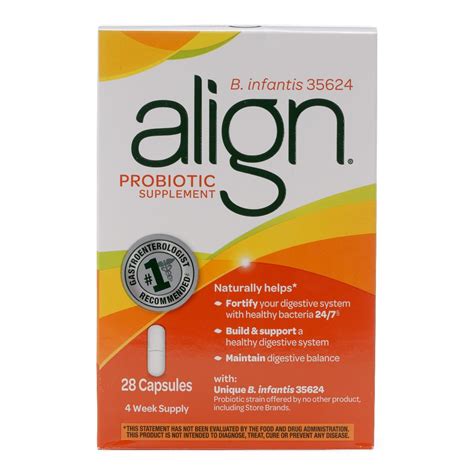 Align Probiotic Capsules Medline