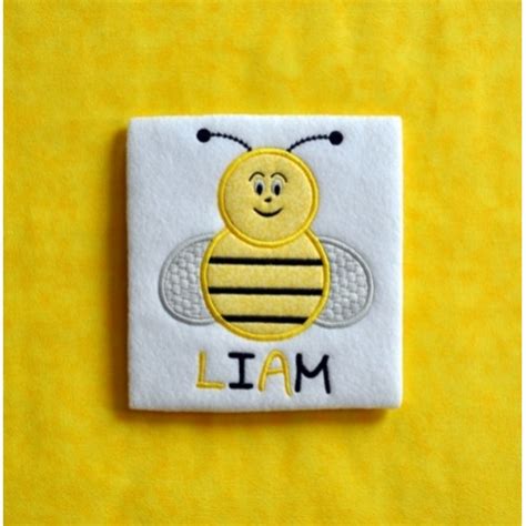 Buzzy Bee Applique