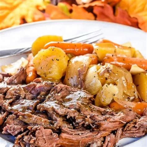 Tender Slow Cooker Chuck Roast Crockpot Recipe Flavor Mosaic