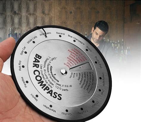 Sus304 Stainless Steel Recipe Compass Bartender Se Grandado
