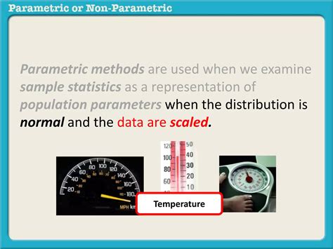 Is A Parametric Or Nonparametric Method Appropriate With Relationship