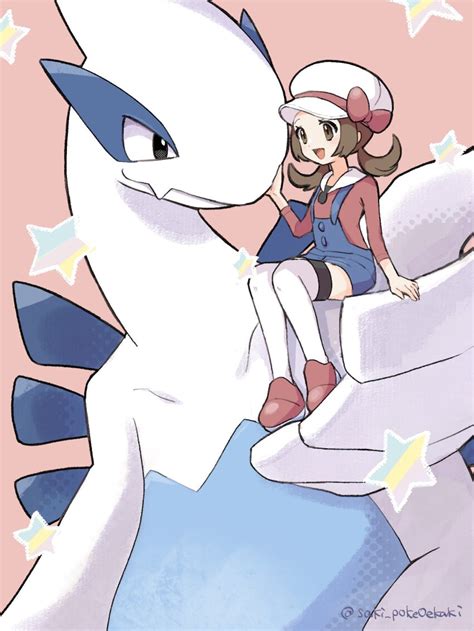 Saki Pokeoekaki Lugia Lyra Pokemon Nintendo Pokemon Pokemon Hgss