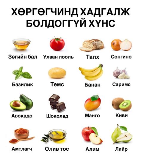 Zgr Эдгээр хүнсийг хөргөгчин д хадгалж болохгүй Бүх хүнсийг