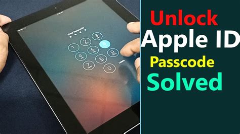 How To Reset Passcode From I Pad Forgot Passwod And Apple Id Recover
