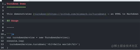 Html 转 Markdown 如此简单 Html 转 Markdown 如此简单