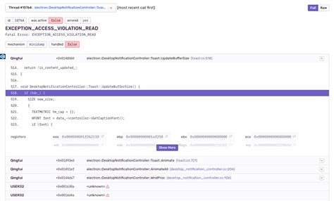 Bug Notification Random Crash Issue Electron Electron GitHub