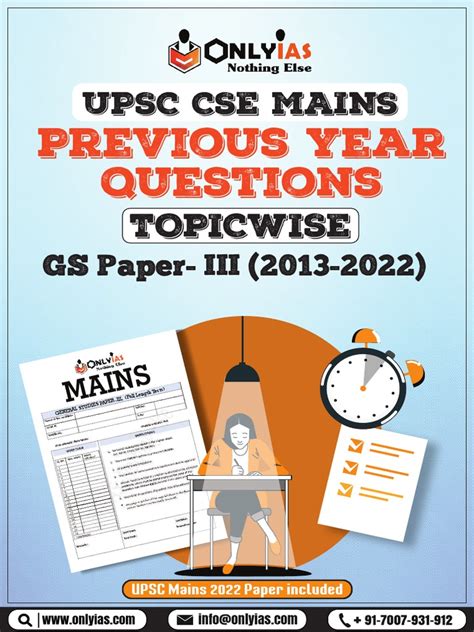 Onlyias Upsc 2023 Mains Pyqs Gs3 Topicwise Pdf Economic Growth Emergency Management