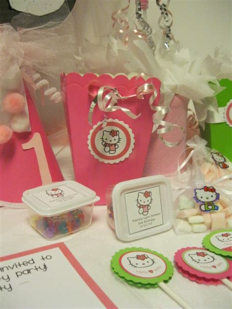 Cute And Sassy Designs By Bonnie Hello Kitty Standee And Complete Birthday