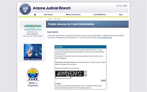 Arizona Probate Court Records Search Cases Online