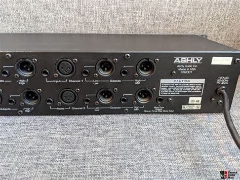 Ashly Xr 2001 Active Crossover Photo 3323005 Canuck Audio Mart