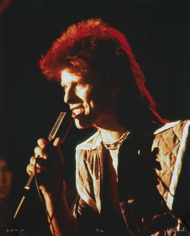 Ed Finnell Usa Sverige Född 1956 David Bowie Som Ziggy Stardust
