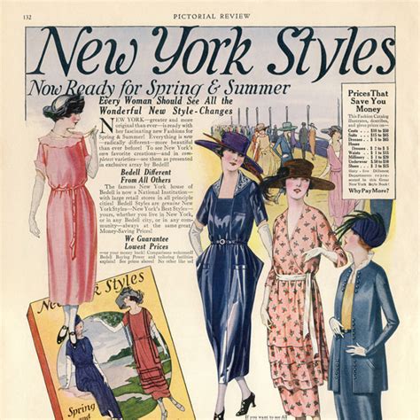 Vintage Fashion Catalog Ad The Old Design Shop