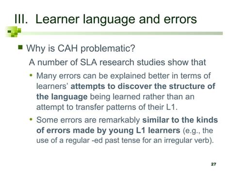 Error Analysis Ppt