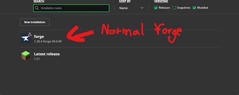 issue with using forge r minecraft