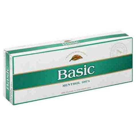 Ak Wholesale Basic Menthol Gold 100s Box