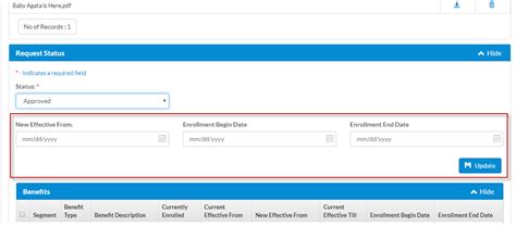 Managing Qualifying Event Requests Benefits Platform Support Page