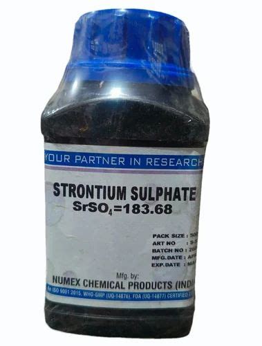 Strontium Sulphate Solution Packaging Type Bottle At ₹ 530 Gram In Hapur