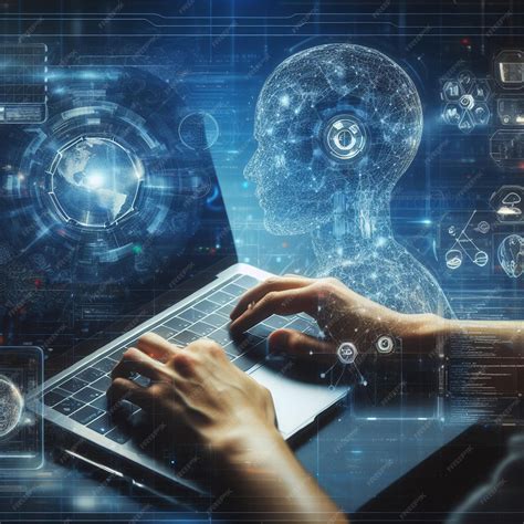 Premium Photo Digital Technologycomputer Engineer Working On Laptop Computer With Server Room