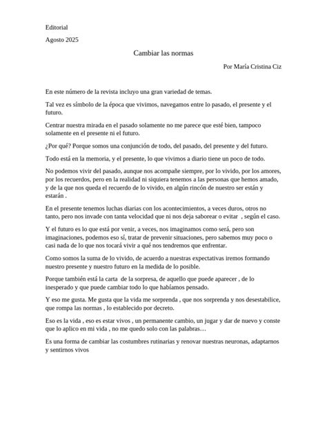 Editorial Cambar Las Normas Pdf