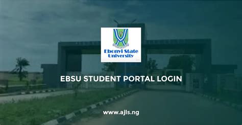 Ebsu Student Portal Login Ng Ajls