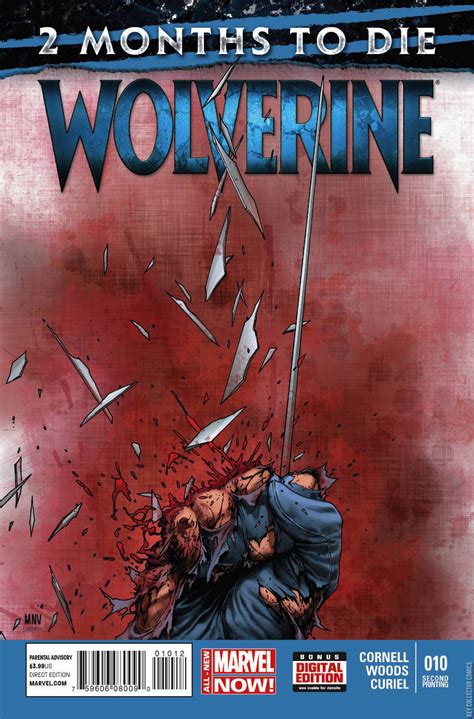 Wolverine 10 2nd Print Published September 2014 Key