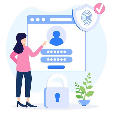 Premium Vector Illustration Vector Graphic Cartoon Character Of Data Protection