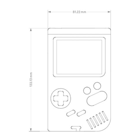 Чехол Retroflag Gpi для Raspberry Pi Zero и Zero W с безопасным выключением