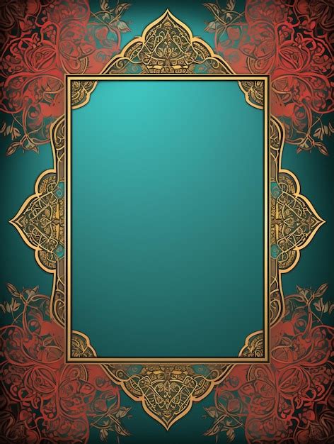 Premium Photo Classic Background Ornamental Frame