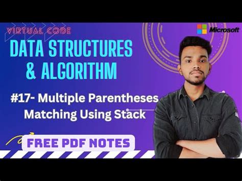 Multiple Parentheses Matching Using Stack DSA Using C VIRTUAL CODE YouTube