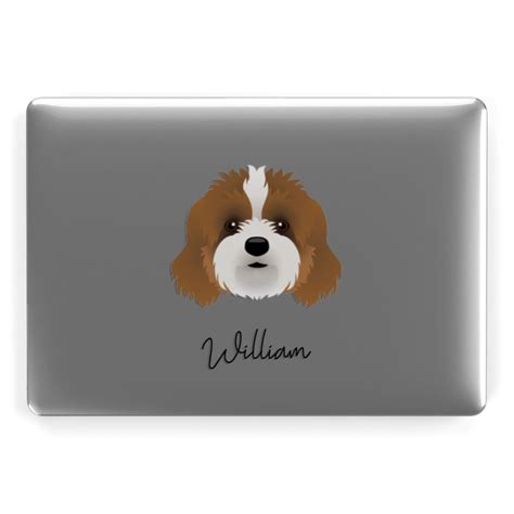 Cavapoo Personalised Macbook Case Dyefor