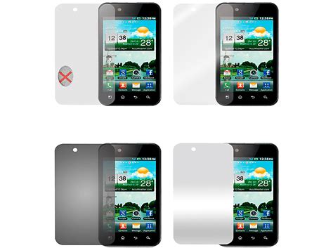 Protector Pantalla Protectores De Pantalla 4 Películas 1x Privacidad