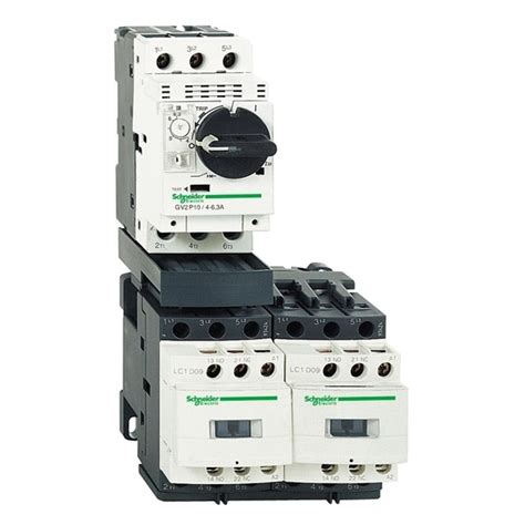 Пускатель Schneider Electric TeSys GV2DP 0.63А, 0.25кВт 400/230В купить ...