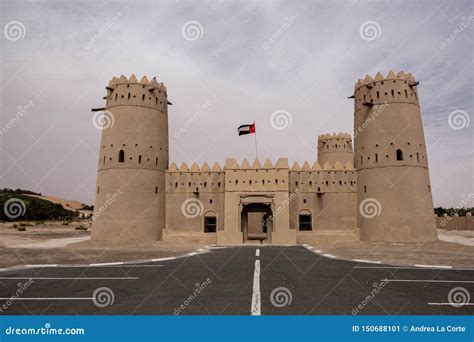 Liwa Fort In Liwa Desert United Arab Emirates Stock Image Image Of