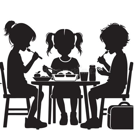 Chair School Silhouette Stock Illustrations 1 252 Chair School