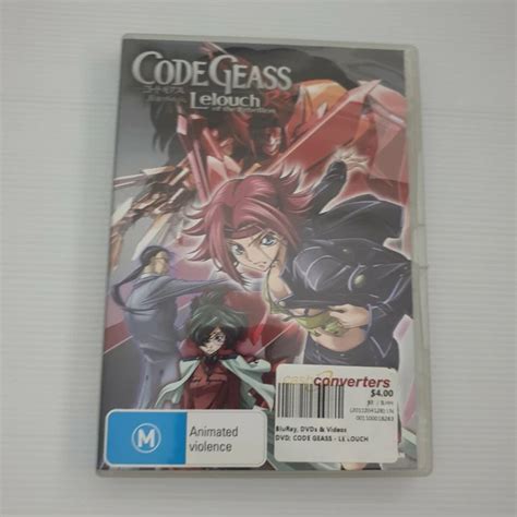Code Geass Lelouch Of The Rebellion R2 Vol 5 Dvd 2008 Region 2 And 4 £11