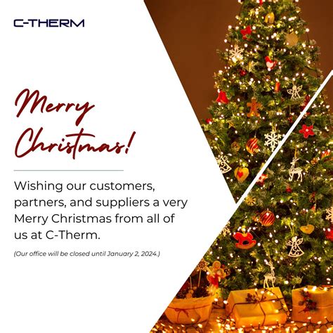 Ctherm Christmas Holidayseason C Therm Technologies Ltd