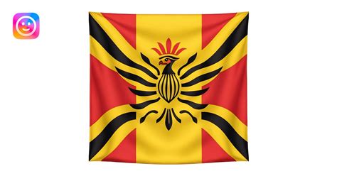 Malaysia Have State Call Sarawak Make Sarawak Flag Emoji Emoji Ai