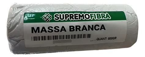 Massa De Modelar Modeling Clay Plastilina Branca 500 G Mercadolivre