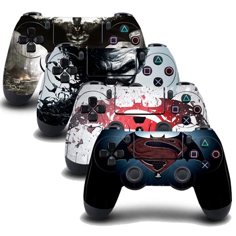 Batman Ps4 Controller Skin Sticker Set Of 4