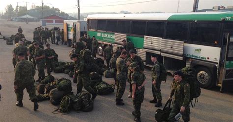 Saskatchewan Army Reservists Join Wildfire Fight Globalnewsca Saskatchewan Army Reservists Join Wildfire Fight Globalnewsca
