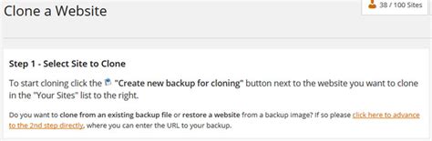 Clone Wordpress Sites Cms Commander