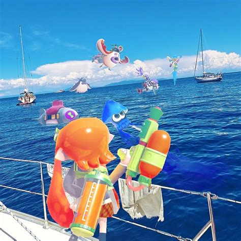 Giusplatty On Instagram Splatoon Irl Edit Edit Splatoon Splatoon3