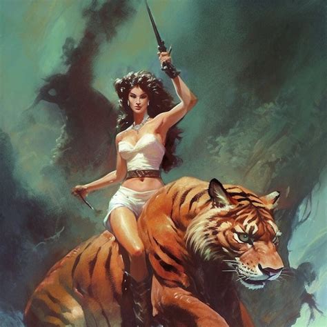 Frank Frazetta Etsy Uk