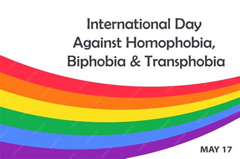Premium Vector International Day Against Homophobia Biphobia And