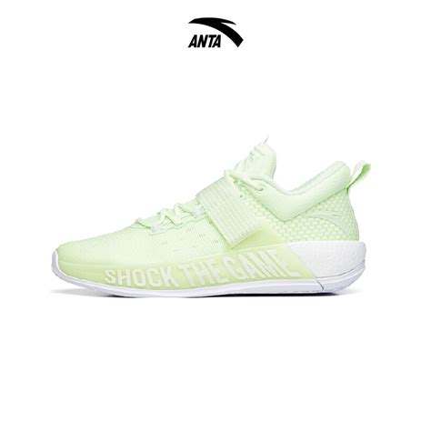 Anta Men Shock The Game Sweep 4 Basketball Shoes Shopee Philippines